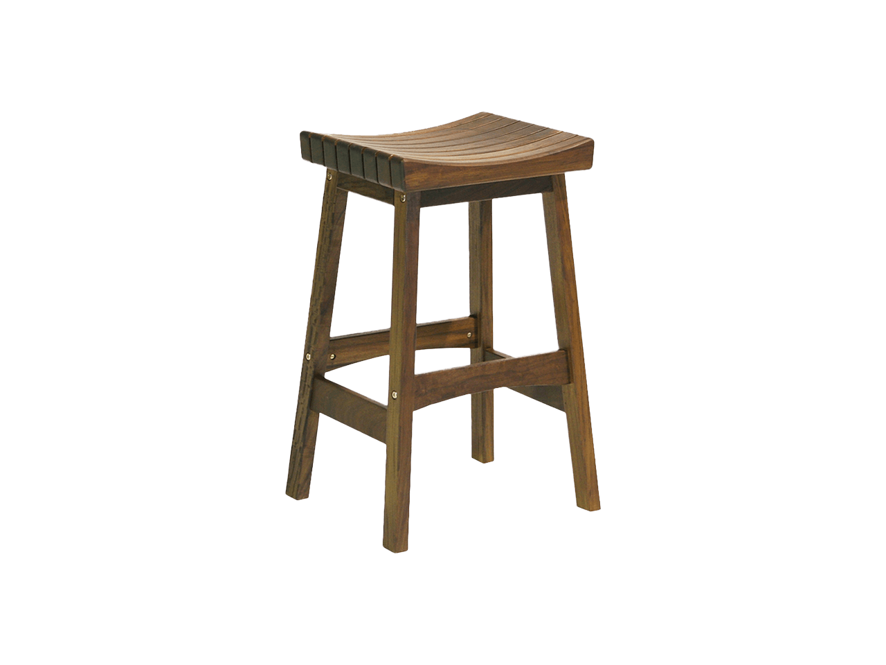 Heritage Sunset Bar Stool | Classic Ipe - Jensen Outdoor