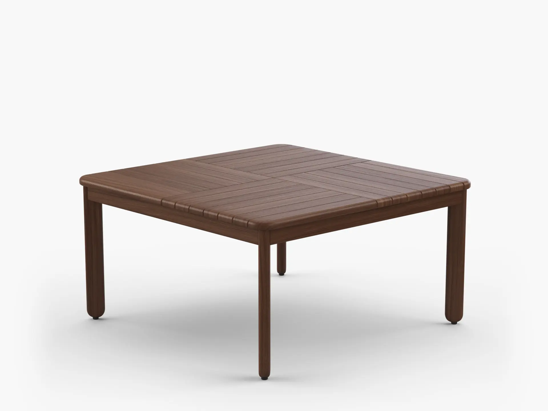 Mosaic 35" Square Ipe Coffee Table - Jensen Outdoor