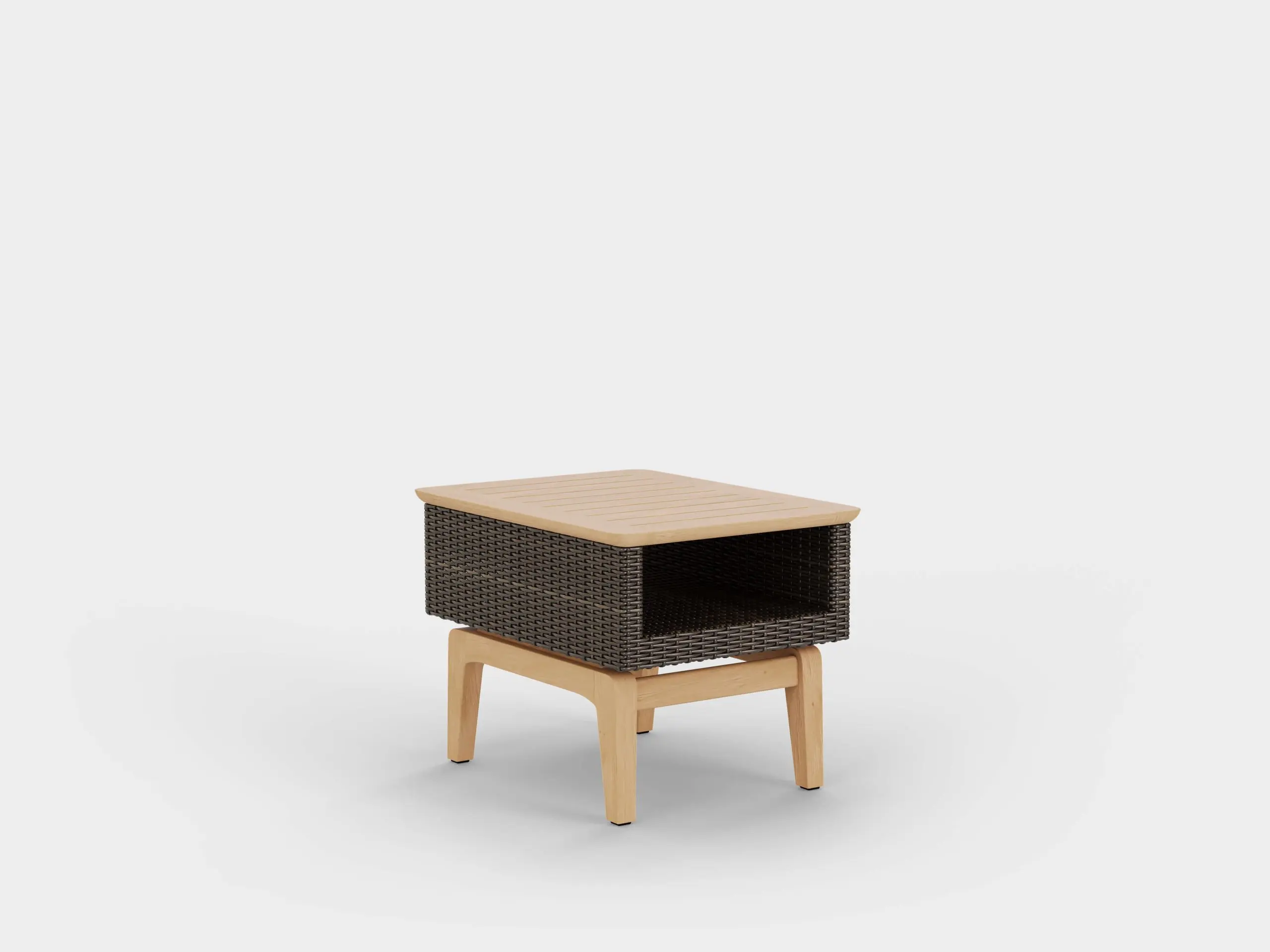 Inception 26” Day Storage Side Table - Jensen Outdoor