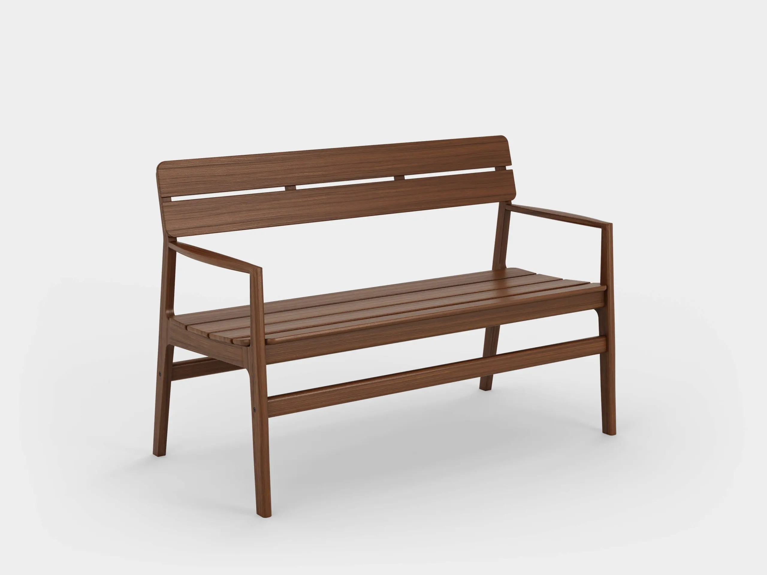 Aurora 48" Garden Bench - Jensen Outdoor