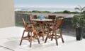 Heritage Integra Swivel Hi Dining Arm Chair | Classic Ipe - Jensen Outdoor