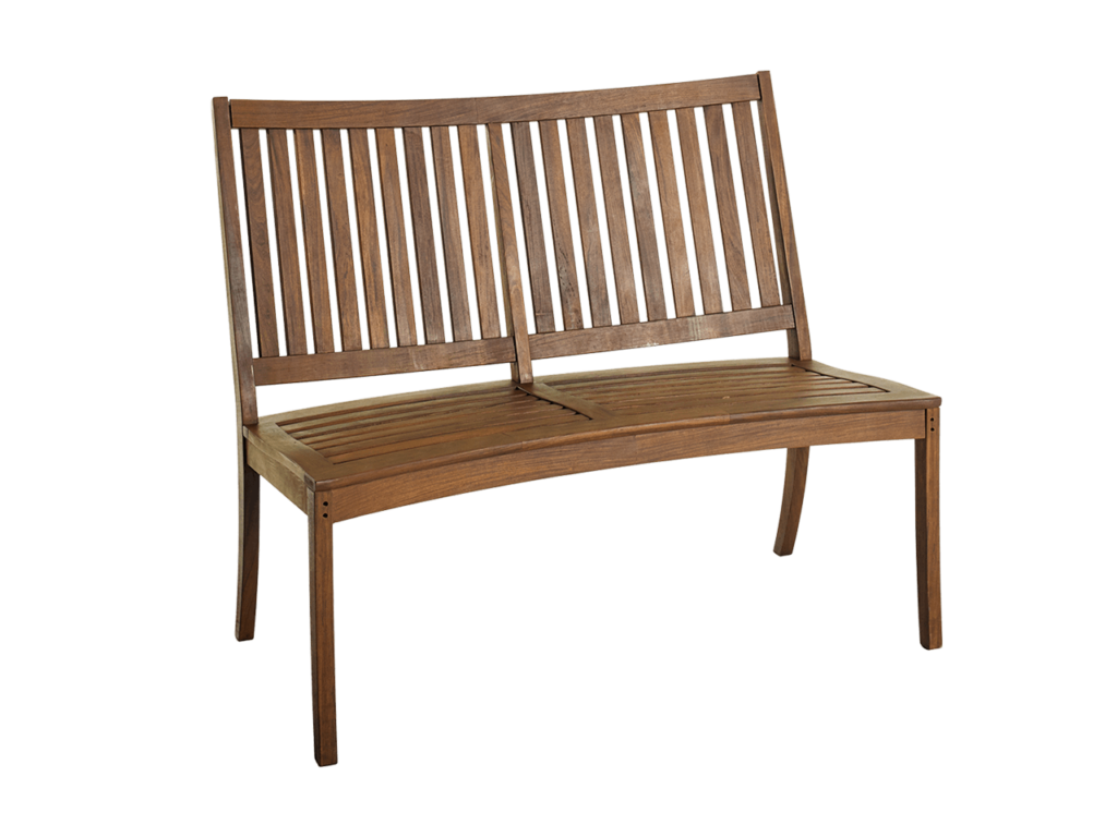 Richmond 46" Curved Bench - Jensen Outdoor
