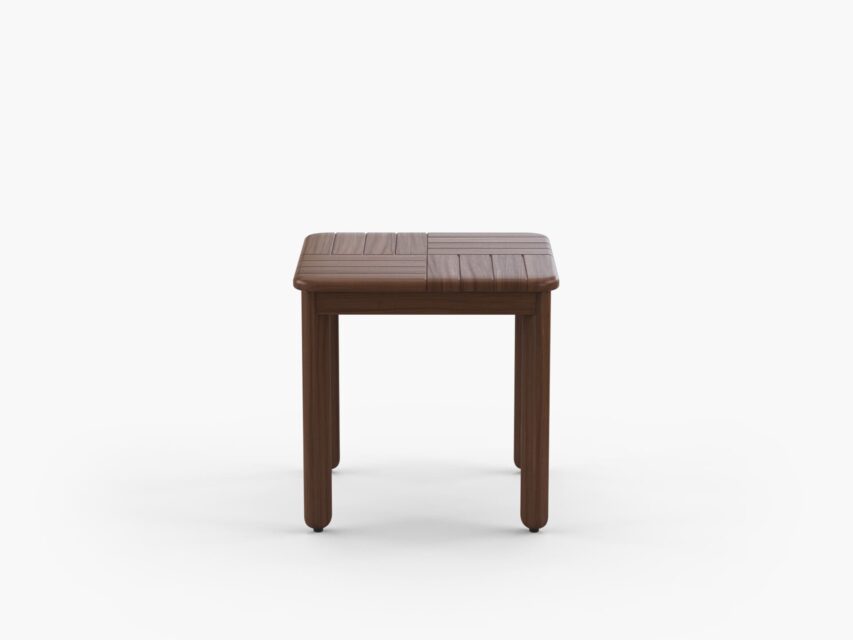 Mosaic 20" Square Ipe Side Table - Jensen Outdoor