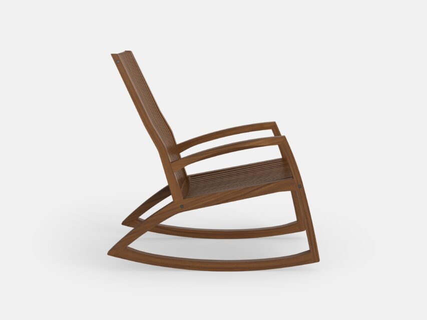 Sway Modern Ipe Rocker - Jensen Outdoor
